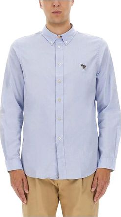 Paul Smith Homme, Chemises, Bleu, Taille: S Chemise Oxford Coupe Classique