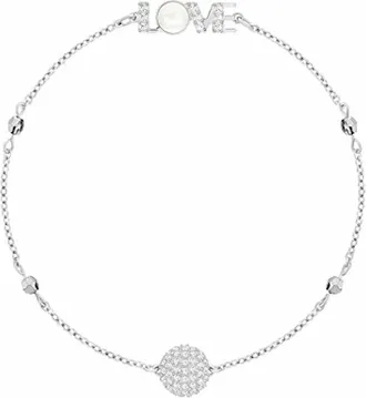 Swarovski Remix Strand Love Armband 5368071 - - Accessories - Herren - Grau - ONE SIZE