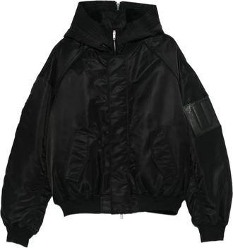 Juun.J veste à empiècements contrastants - Noir