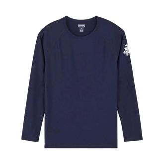 Vilebrequin Homme, Tops, Bleu, Taille: XL UV Protection Rashguard Solid