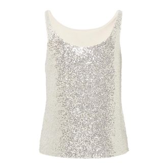 Ichi Ichi, Femme, Tops, Gris, Taille: 36 FR Hauts sans manches