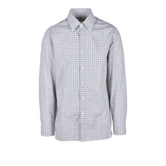 LUIGI BORRELLI NAPOLI Homme, Chemises, Gris, Taille: XL Chemise