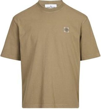 Stone Island Tee-shirt droit col rond en coton
