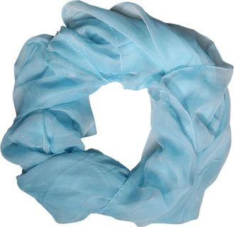 Dolce & Gabbana Femme, Accessoires, Bleu, Taille: ONE Size Ch&acirc;le &Eacute;charpe