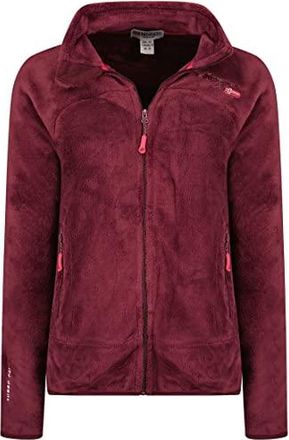 Geographical Norway Upaline Lady - Polaire Fine Femme Chaude Fermure Zip - Veste Automne Hiver Printemps Chaud Femmes - Longues Manches Vetement Pull Fourrure Doux Confor