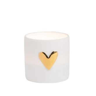 Räder Lichter Herz 2er Set, Gold