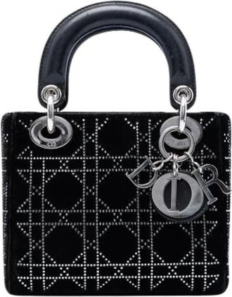 Dior Pre-owned Lady Satchel - Femme - Pre-owned - Noir - Taille: ONE Size