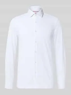 HUGO BOSS Slim Fit Businesshemd aus reiner Baumwolle Modell KENNO