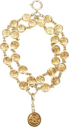 Chanel Halskette - Chanel Golden Multiple CCs Pendant - Gr. unisize - in Mehrfarbig - f&uuml;r Damen