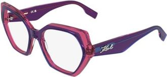 Karl Lagerfeld KL6229 542 VIOLET/ROSE 56/18/140 Lunettes pour femme