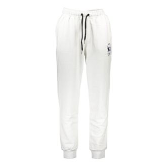 La Martina Sportliche wei&szlig;e Herrenhose mit elastischem Bund - - Trousers - Herren - Wei&szlig; - 2XL