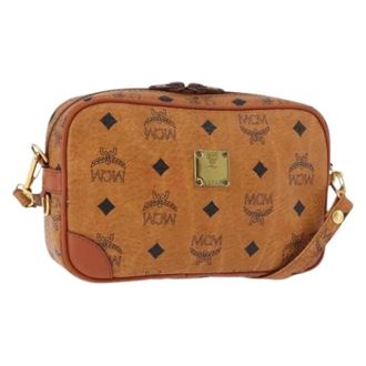 MCM Pre-owned Plastic Shoulder Bag - - Pre-owned - Damen - Braun - ONE SIZE