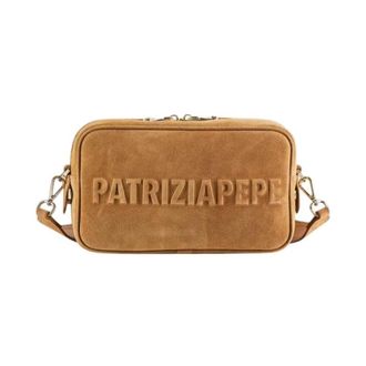 Patrizia Pepe Stylische Crossbody Handtasche - - Bags - Damen - Braun - ONE SIZE