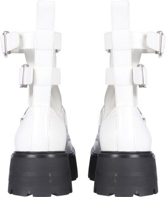 Alexander McQueen Rave Boots - White