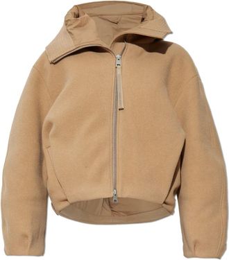 Canada Goose Femme, Vestes, Beige, Taille: 42 FR Veste en laine avec capuche