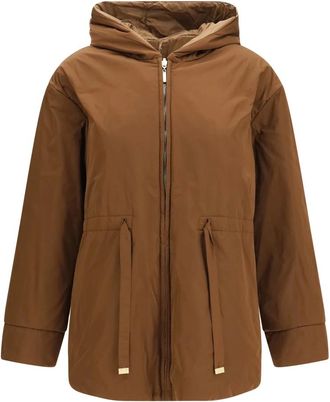 Max Mara Parka matelass&eacute;e r&eacute;versible - Femme - Vestes - Brun - Taille: 36 FR