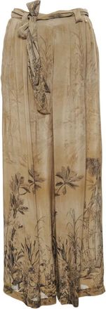Souvenir Femme, Pantalons, Beige, Taille: 38 FR Pantalon Palazzo