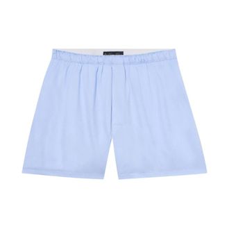 Brooks Brothers Cotton Boxer Shorts - - Underwear - Herren - Blau - S