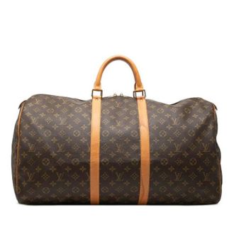 Louis Vuitton Pre-owned Keepall 55 - - Pre-owned - Damen - Braun - ONE SIZE