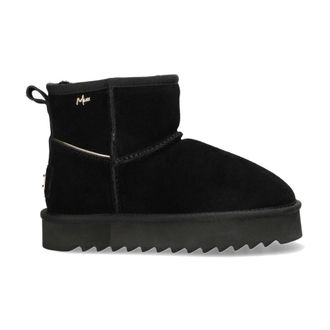 Mexx Schwarze Damen Stiefeletten - - Shoes - Damen - Schwarzk - 38 EU