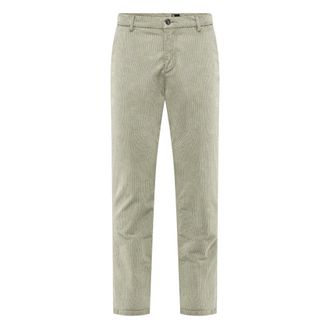 Bomboogie Homme, Pantalons, Vert, Taille: W40 Pantalon chino slim en velours extensible
