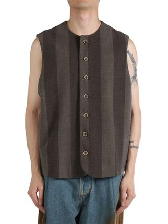 Uma Wang Cuneo jog waistcoat - Gris