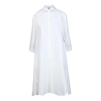 Max Mara Damen, Kleider, Wei&szlig;, LGr&ouml;&szlig;e