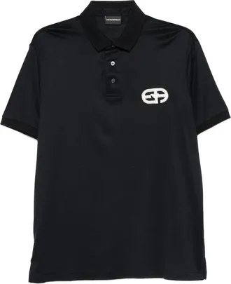 Emporio Armani Logo-embroidered Polo Shirt