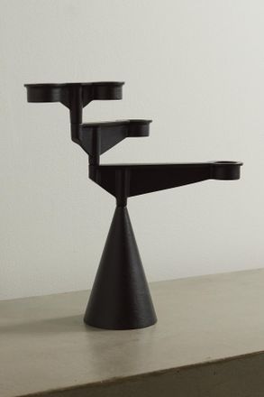 TOM DIXON Spin Mini Kerzenständer Aus Gußeisen - Schwarz