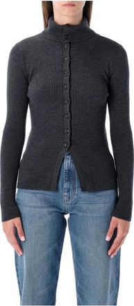 Sessun Damen, Strickwaren, Grau, MGröße