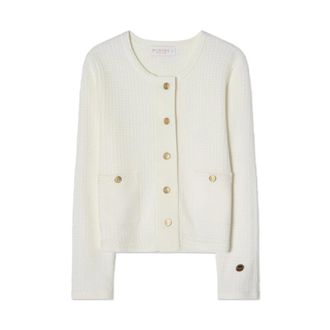 Busnel Femme, Pulls, Beige, Taille: 38 FR Estelle Cardigan