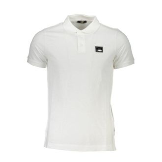 Cavalli Bianco Baumwoll Herren Polo
