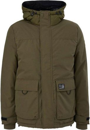 QS by s.Oliver Steppjacke Parka (1, 1-St) mit Steppdetail, Kapuze