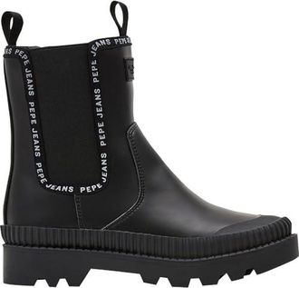 Pepe Jeans London Femme Gum Chelsea 0, 999BLACK, 39 EU