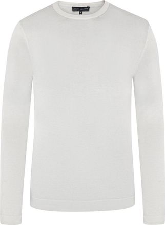 Trusted Handwork Leichter Strick-Pullover aus Pima-Baumwolle in