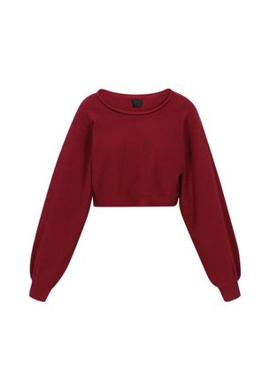 Dreimaster Dreimaster Pullover Frauen Burgund