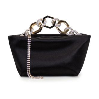 Gedebe Satin Handtaschen - - Bags - Damen - Schwarzk - ONE SIZE