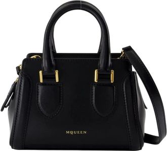 Alexander McQueen Alexander McQueen Crossbody Bags - Birdee Mini Purse - Leather - Black - Gr. unisize - in Schwarz - für Damen