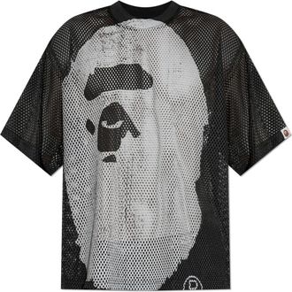 A Bathing Ape A Bathing Ape, Homme, Tops, Noir, Taille: M T-Shirt Transparent