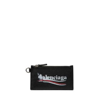 Balenciaga Logo-Print-Geldb&ouml;rse - - Accessories - Damen - Schwarzk - ONE SIZE