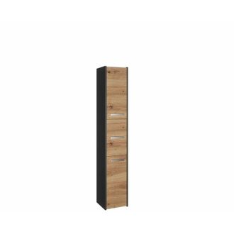 Topeshop Topeshop - verona - Armoire de salle de bains - 170x30x30 cm - Meuble colonne de rangement sdb