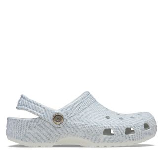 Crocs Pantoletten Crocs Crocsclassic Tweed Clog 210403 Grau