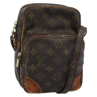 Louis Vuitton Sac bandouli&egrave;re Louis Vuitton doccasion Amazon - Femme - Pre-owned - Brun - Taille: ONE Size