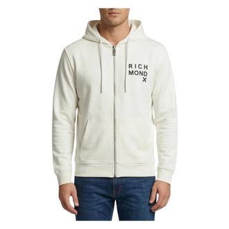 John Richmond Sentane Sweatshirt - - Sweatshirts & Hoodies - Herren - Wei&szlig; - XS