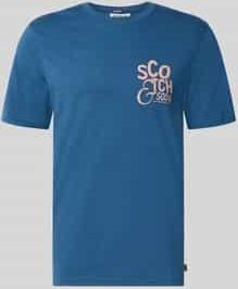 Scotch & Soda Regular Fit T-Shirt mit Logo-Print