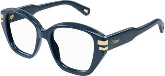 Chlo&eacute; Femme, Accessoires, Bleu, Taille: 51 MM Cat-eye Optical Frame