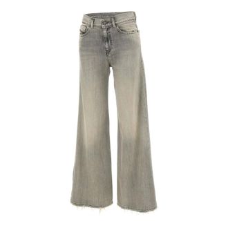 Diesel Femme, Jeans, Gris, Taille: W26 Flare Jeans 1978 D-Akemi