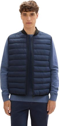 Tom Tailor Herren 1042139 Lightweight Steppweste, 10668-Sky Captain Blue, S