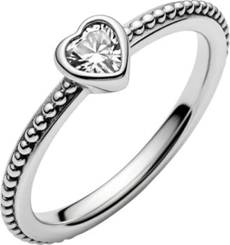 Pandora One Love Ring - - Accessories - Damen - Grau - 56 MM
