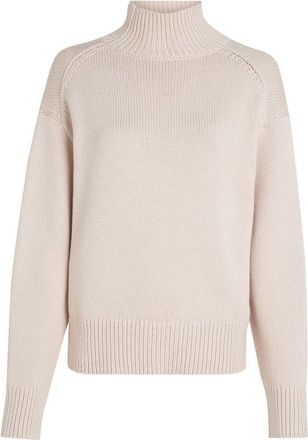 Calvin Klein Damen Pullover mit Stehkragen